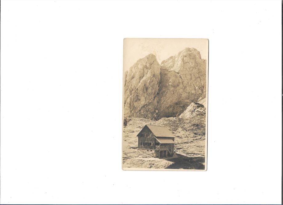 Cojzova koča na Kokrskem sedlu-1791m-1935 (53/a)