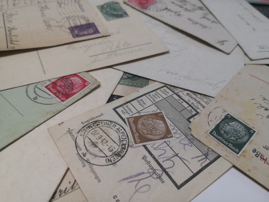Lot stara pisma,iz 1928 leta, 1940,,,,,stare dopisnice,