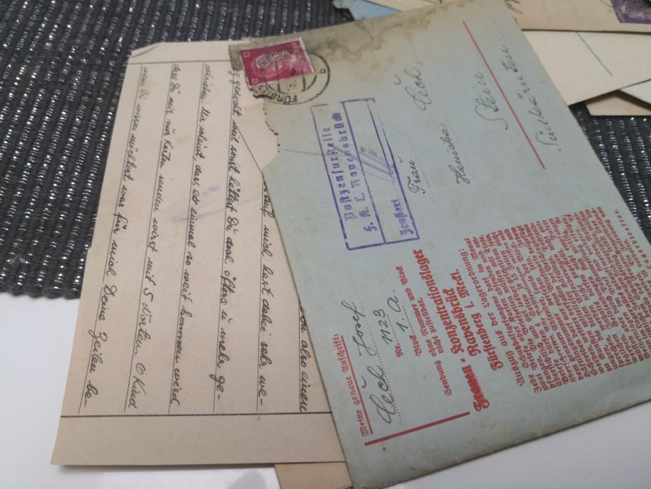 Lot stara pisma,iz 1928 leta, 1940,,,,,stare dopisnice,