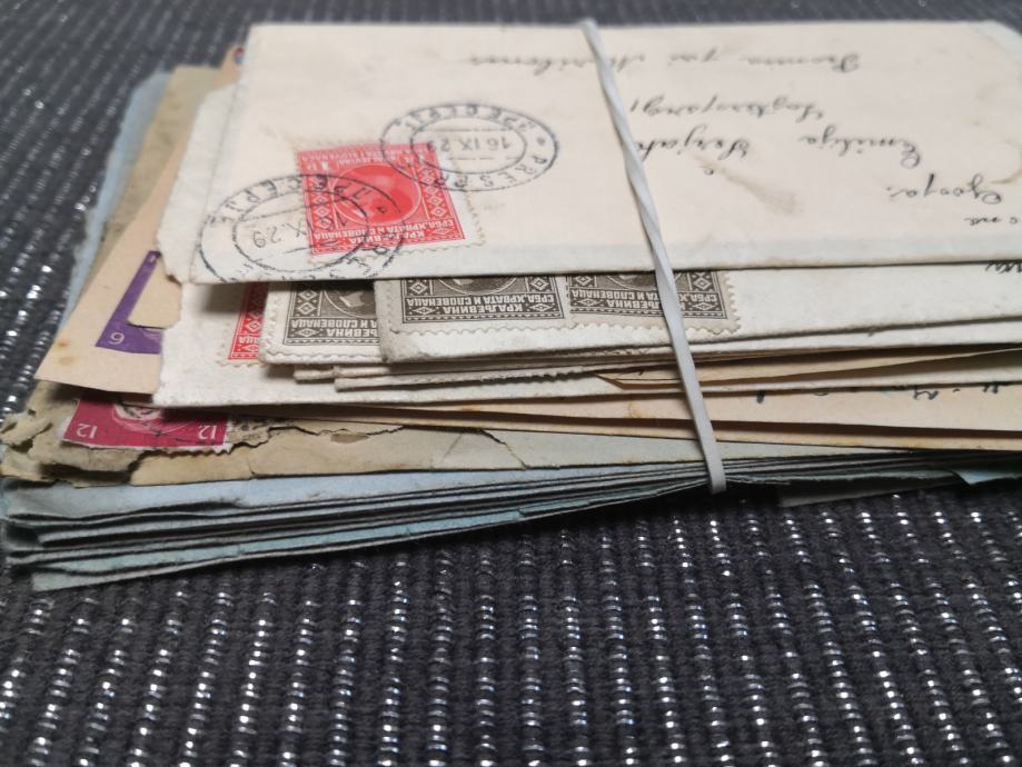 Lot stara pisma,iz 1928 leta, 1940,,,,,stare dopisnice,