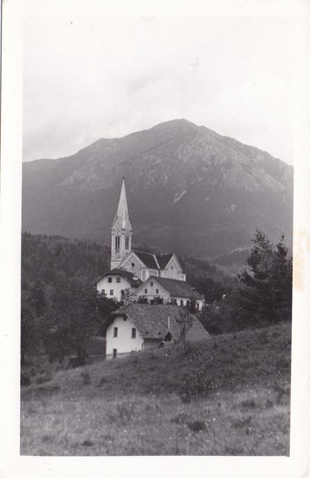 TRSTENIK POD STORŽIČEM - Cerkev, foto razglednica!
