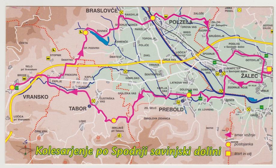 Žalec Prebold Tabor Vransko Braslovče Polzela Miklavž Savinjska dolina