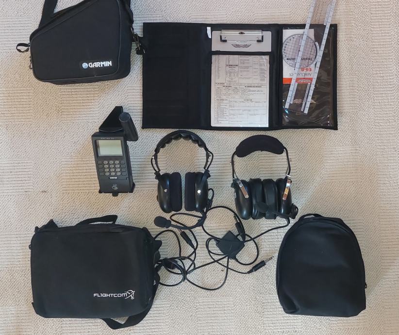 Flightcom ANR headset - avio slušalke ter GPSnavigacija