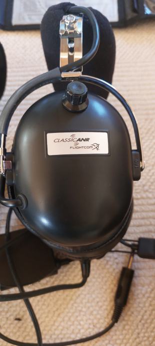 Flightcom ANR headset - avio slušalke ter GPSnavigacija