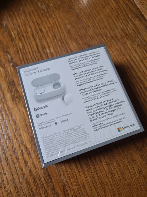 Microsoft Surface Earbuds brezzicne slusalke, nove