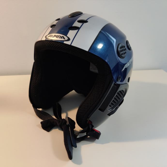 Moška smučarska čelada in očala