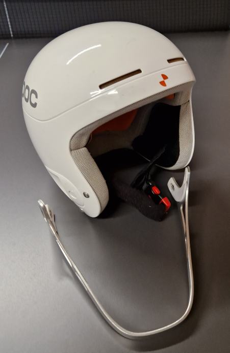 Smučarska čelada POC, velikost M + Chin guard