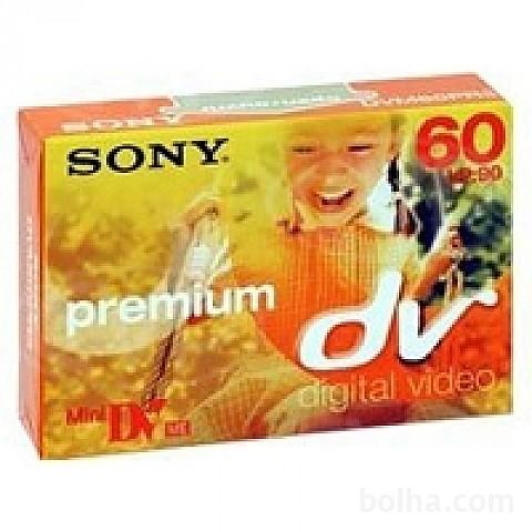 Sony Mini DV premium kaseta 60min