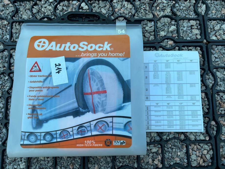 AutoSock 54 tekstilne snežne verige