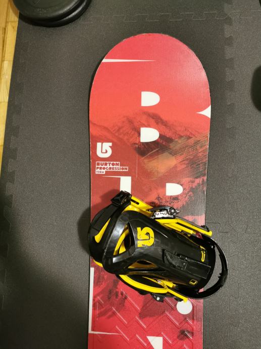 Snowboard Burton Progression+vezi Burton Low stack