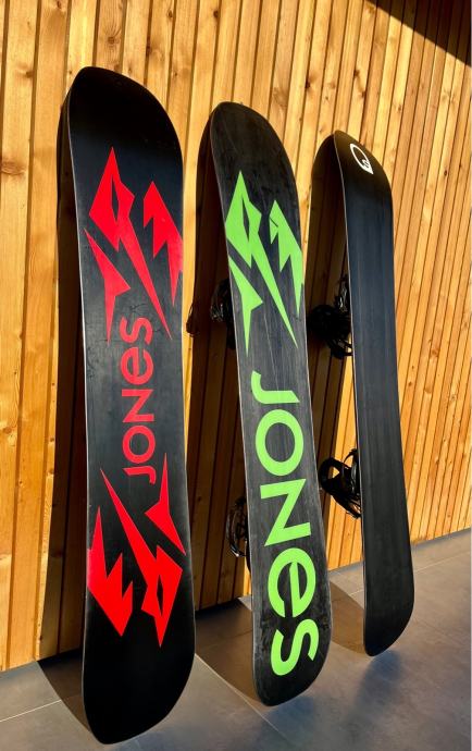 Snowboard Jones mountain twin 158w, Jones flagship 164cm, swoard dual