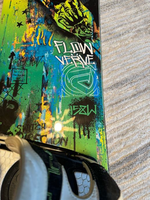 Snowboard s vezi Flow Verve 158w