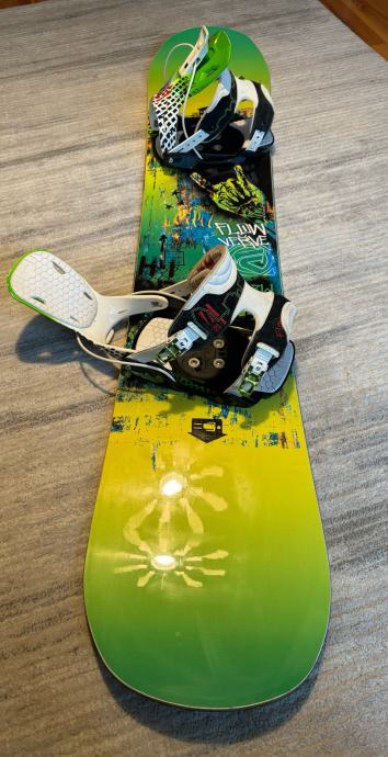 Snowboard s vezi Flow Verve 158w