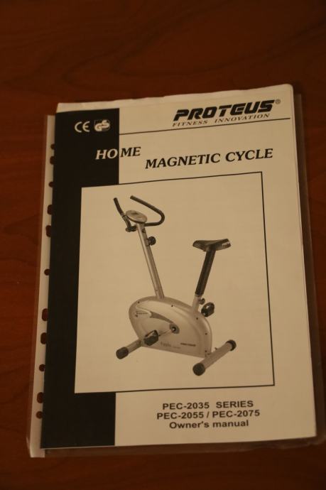 Kvalitetno sobno kolo PROTEUS PEC-2035 Magnetic Cycle