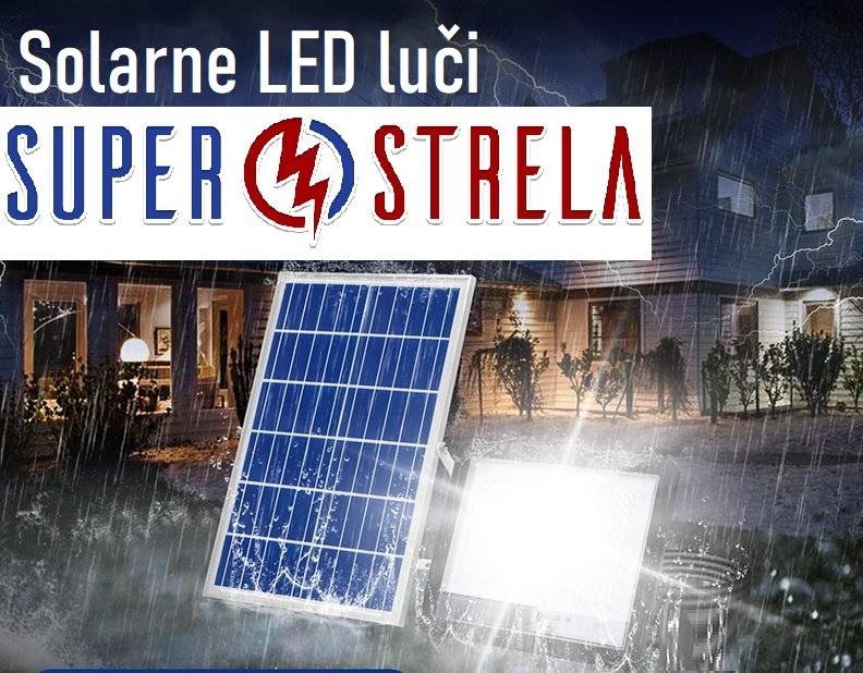 Solarni LED reflektor / Solarna LED luč