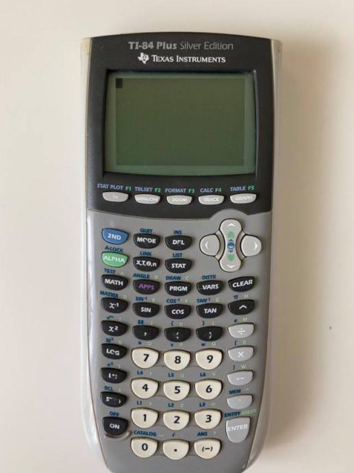 Grafični kalkulator Texas Instruments TI 84-Plus Silver Edition