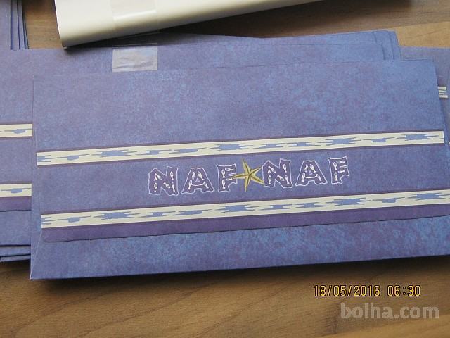 Pisma in kuverte Naf naf