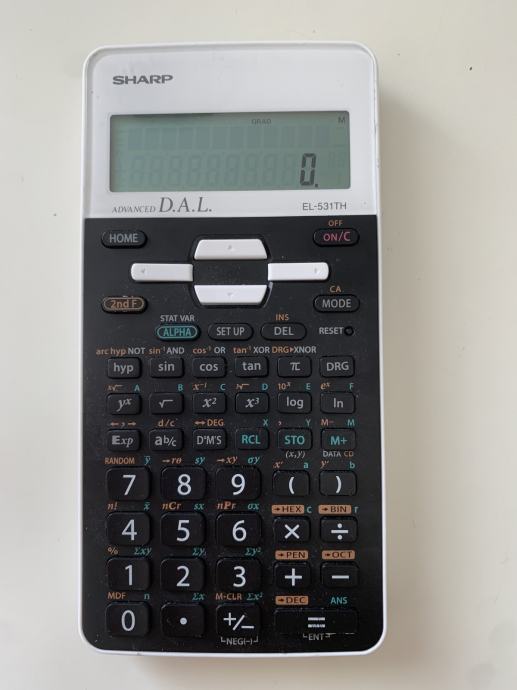 Prodam kalkulator SHARP advanced D.A.L
