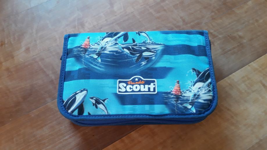 šolska torba Der echte Scout, 1. triada + darilo