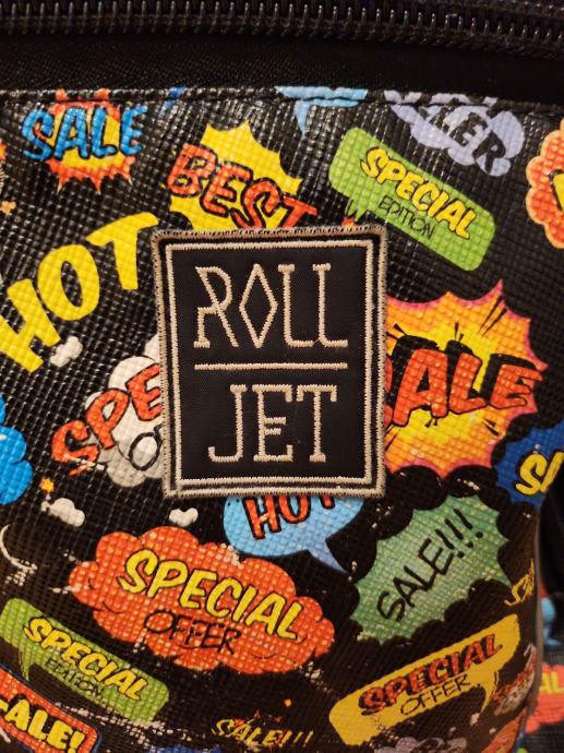 Roll Jet šolska torba in skiro