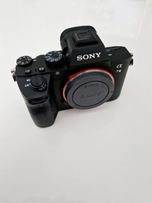 Sony alpha 7iii fullframe