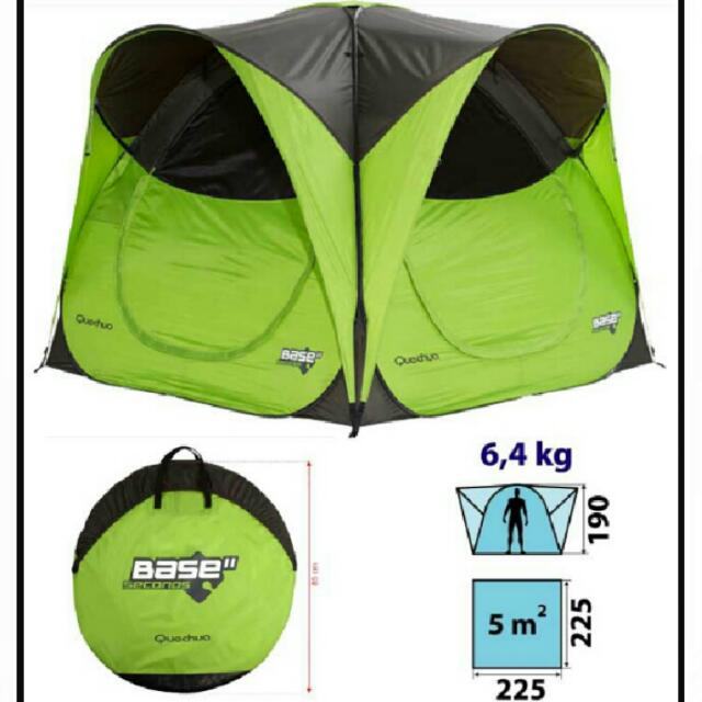 Quechua base second šotor