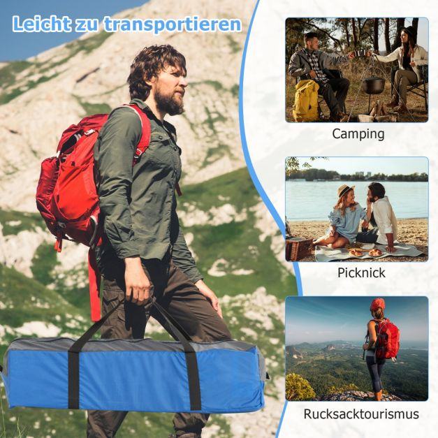 Šotor za 3 osebe, kampiranje, kamping šotor
