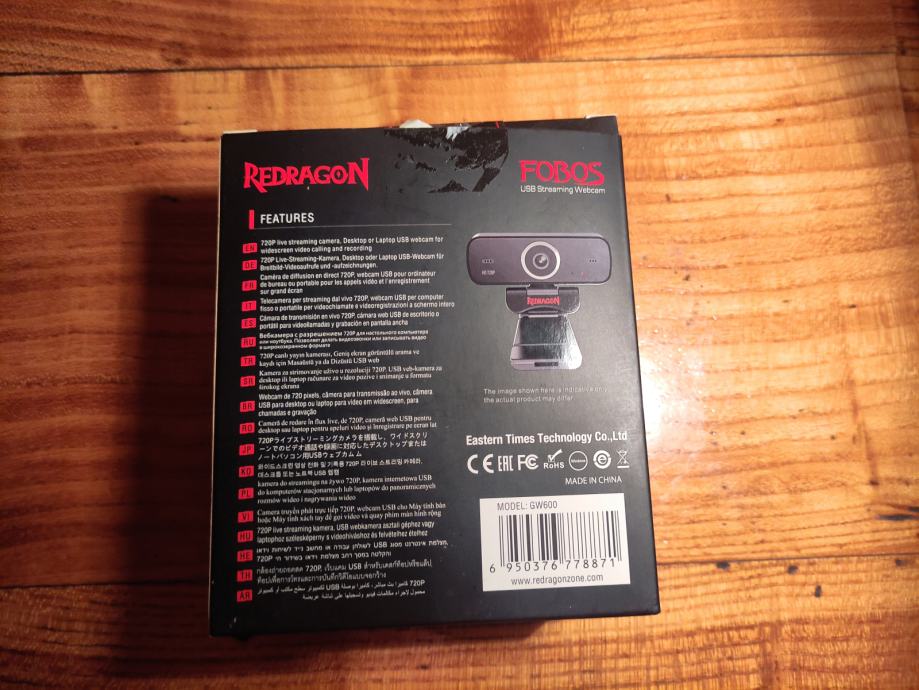Spletna kamera Redragon Fobos GW600