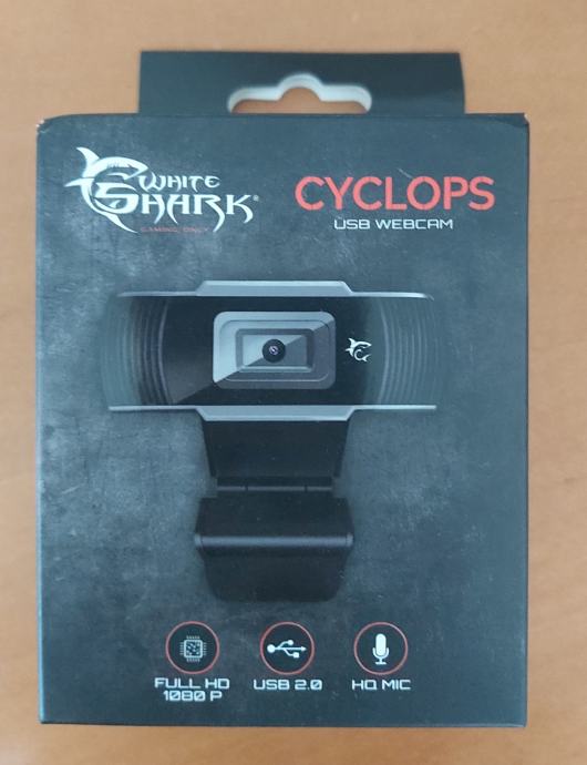 Spletna kamera WHITE SHARK 1080P Full HD USB GWC-003 CYCLOP