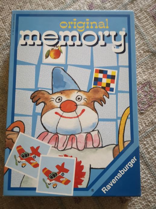 Spomin Original Memory Ravensburger iz 1992 leta