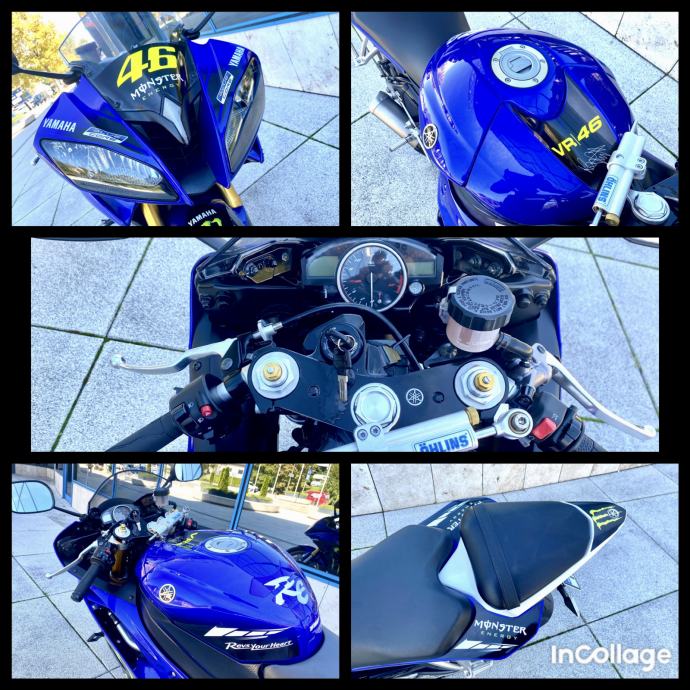 YAMAHA YZF R6- VR-46-35 KW-ODLIČNA, 2008 l.