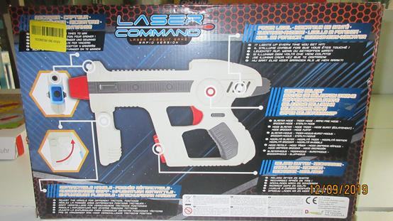 LASER COMMAND - Laserska pištola za dvoboje