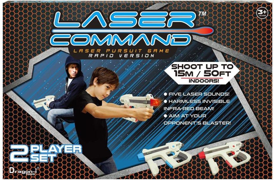 LASER COMMAND - Laserska pištola za dvoboje