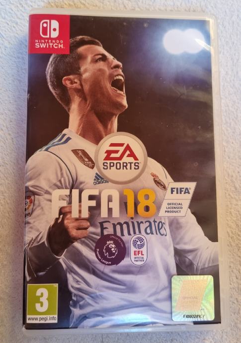 FIFA 18 nintendo switch igra
