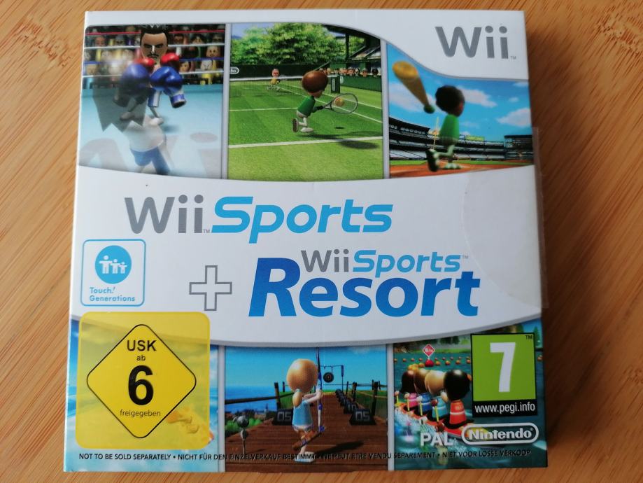 Nintendo Wii igra SPORTS RESORT