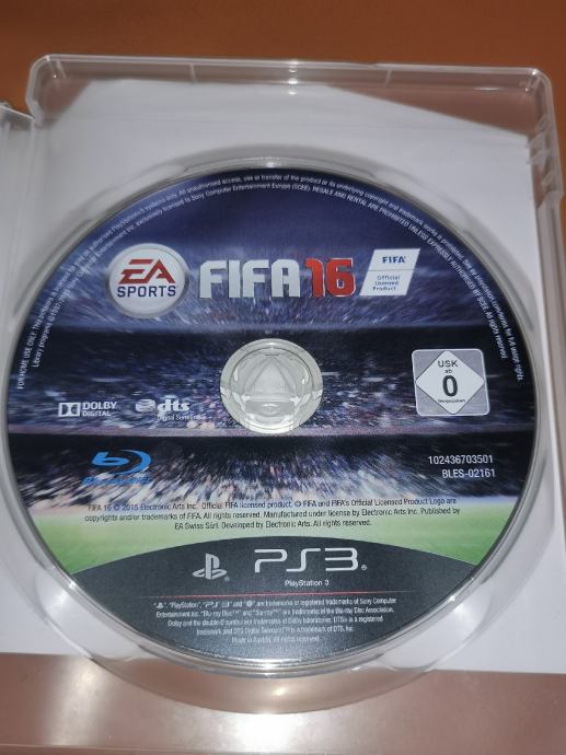 FIFA 16 PS3 PLAYSTATION 3