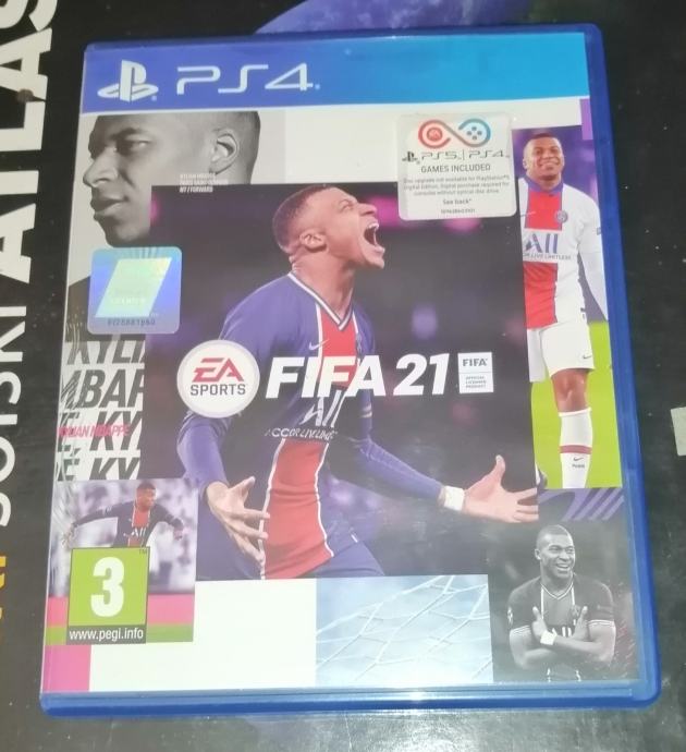 FIFA 21 in FIFA 22 ps4 Cena15€ obe igri