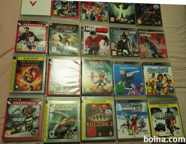 Igre za PlayStation 3, prodam