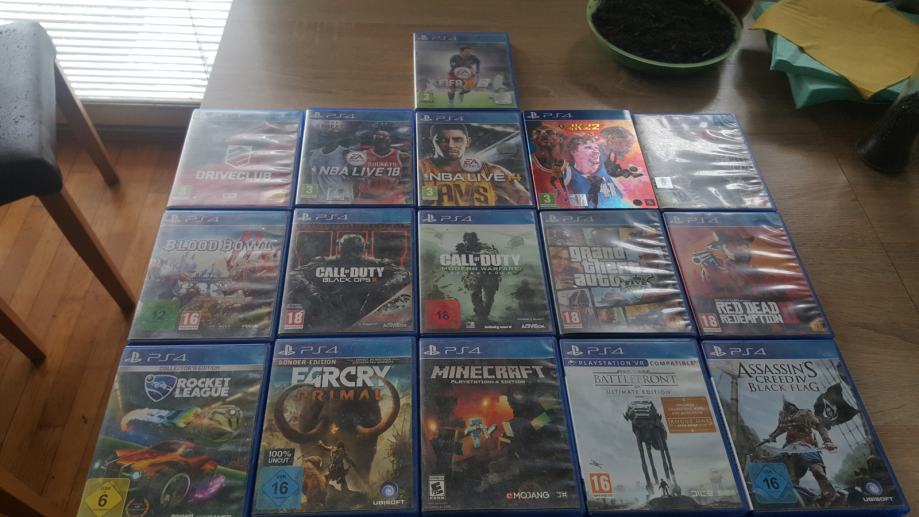 Lj prodam igrice za ps4