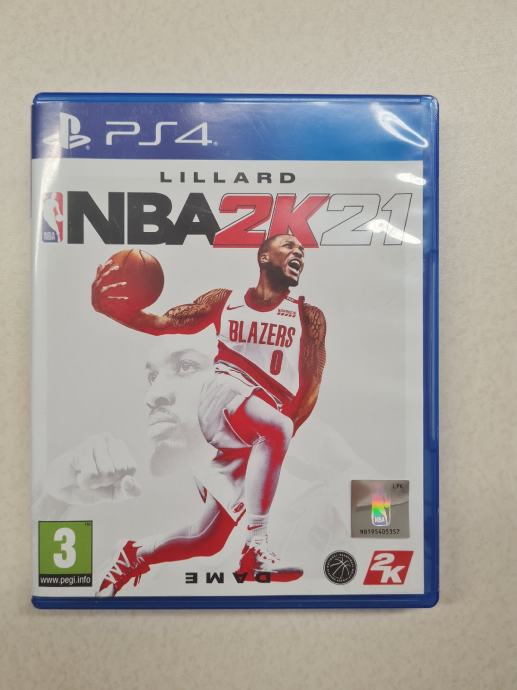 nba 2k21 ps4 playstation 4 igra ali možna menjava