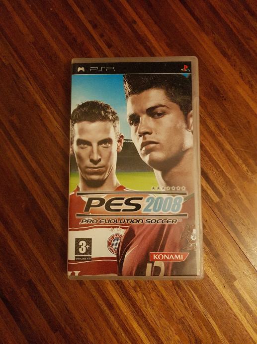 Pro Evolution Soccer 2008, za sistem PSP, rabljena