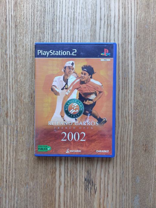 Roland garros 2002 PS2