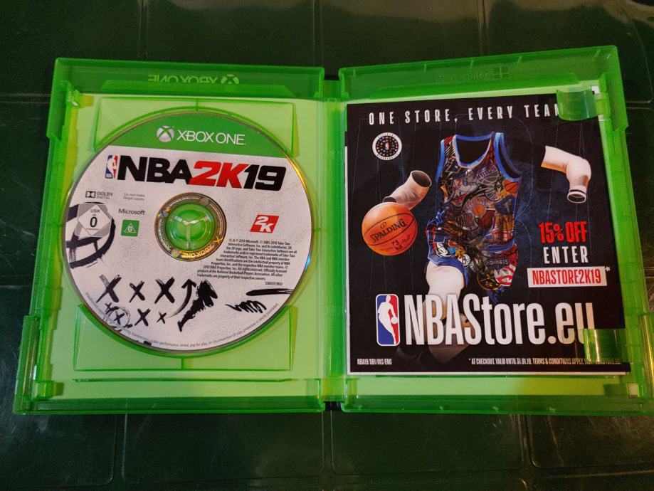 NBA 2K19, Xbox One igra