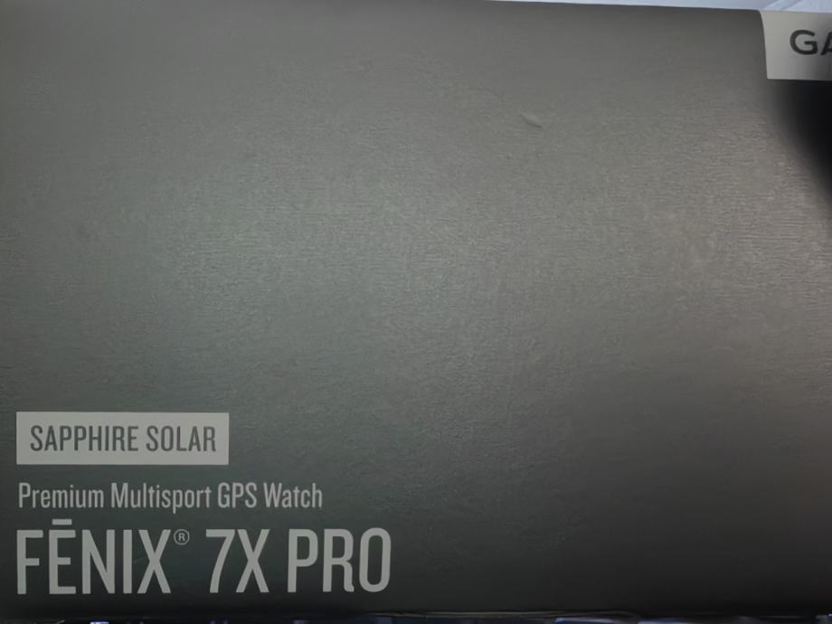 Fenix 7X Pro Sapphire Solar DLC carbon grey/black