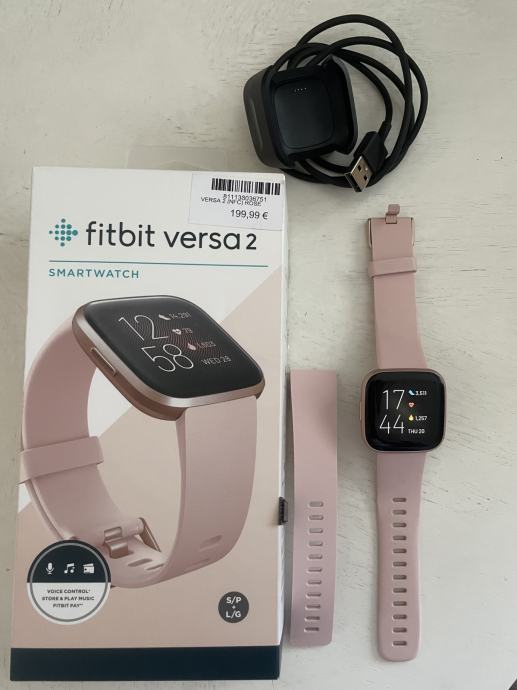 Fitbit Versa 2 (NFC) - v garanciji z dodatnim Big Bang zavarovanjem