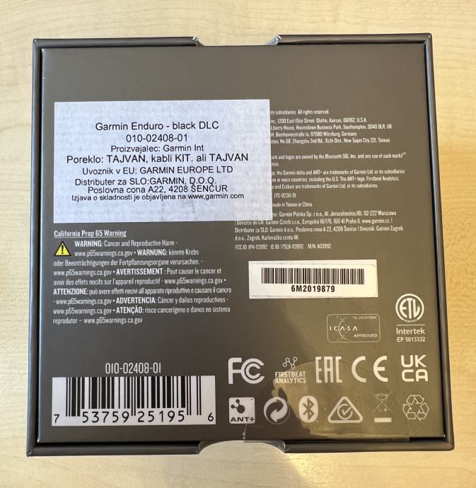 Garmin Enduro Solar DLC Titanium