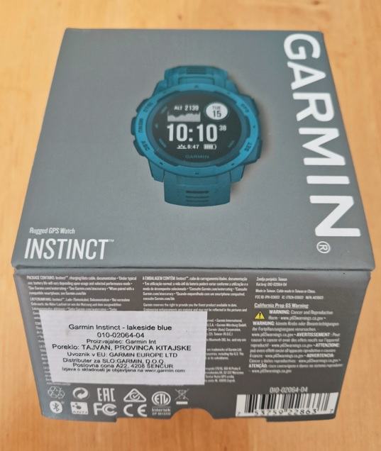 Garmin Instinct - Lakeside Blue