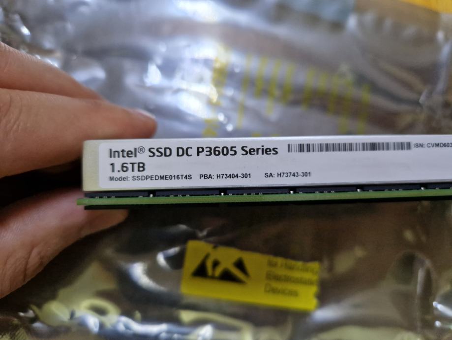 Intel 1.6TB PCIe SSD Serija P3605 nvme