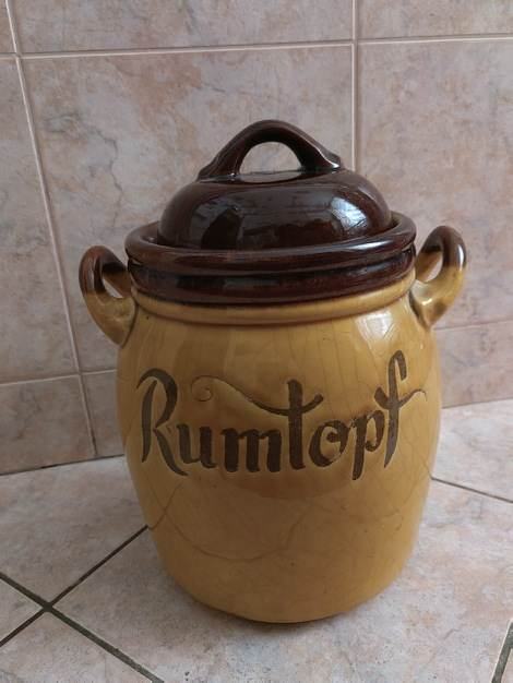 Rumov lonec Rumtopf, kot nov