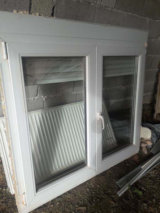 Pvc okno 140x120 z roleto